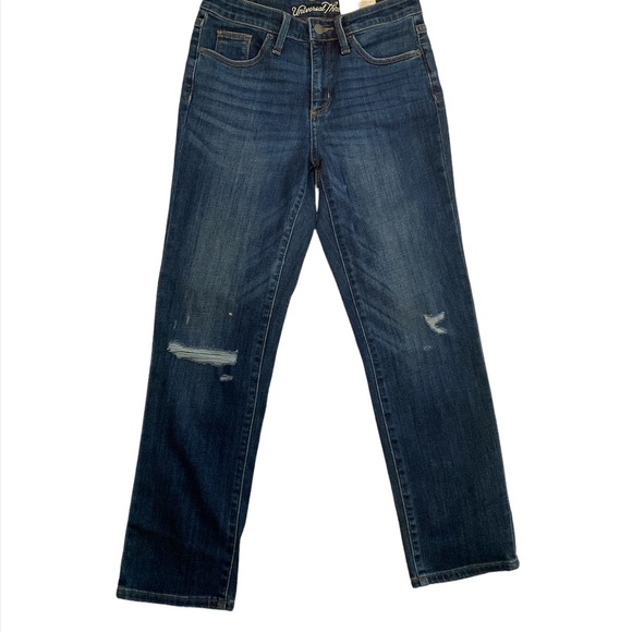 Universal Thread | Jeans | New Blue High Rise Straight Crop Jeans Size ...